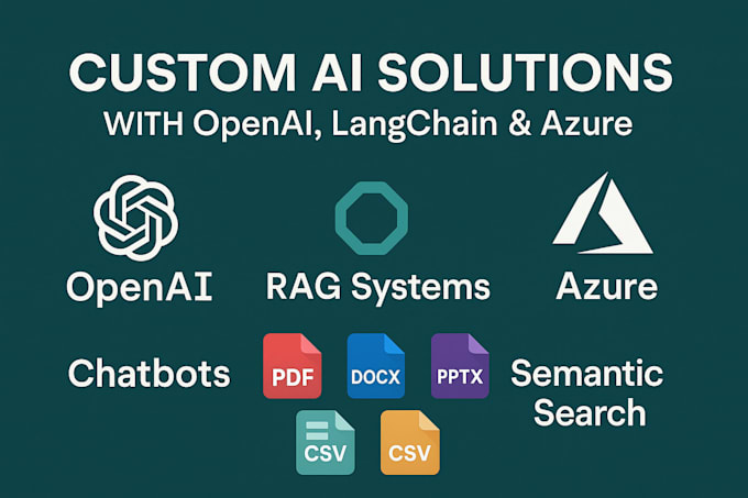 Build custom ai solutions by Starkdv123 | Fiverr