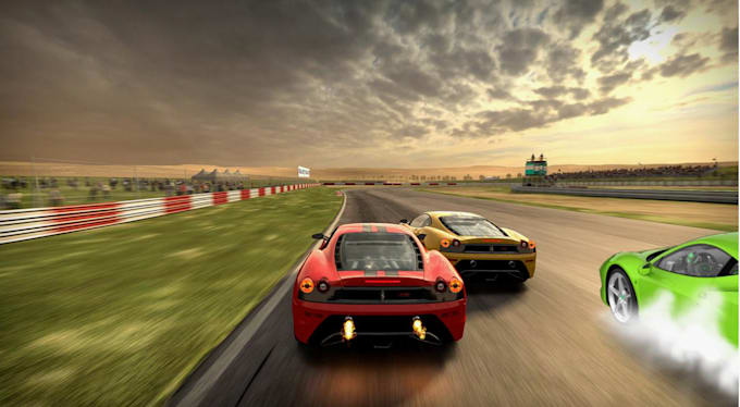 Create 3d car racing game, unreal engine, multiplayer car, racing game ...