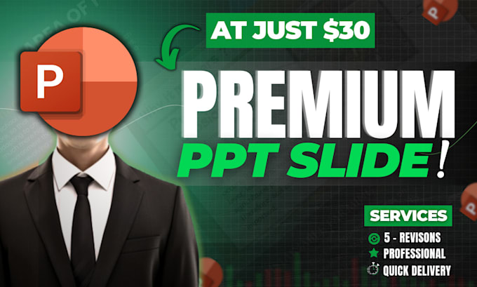 Quickly design a professional powerpoint presentation by Shrey_sharmah | Fiverr