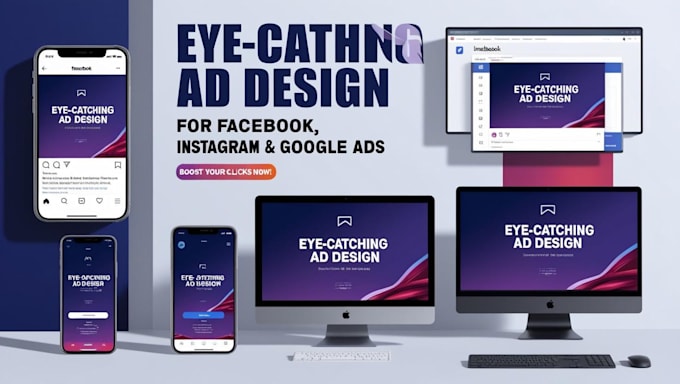 Create eye catching ads for facebook, instagram, and google by ...