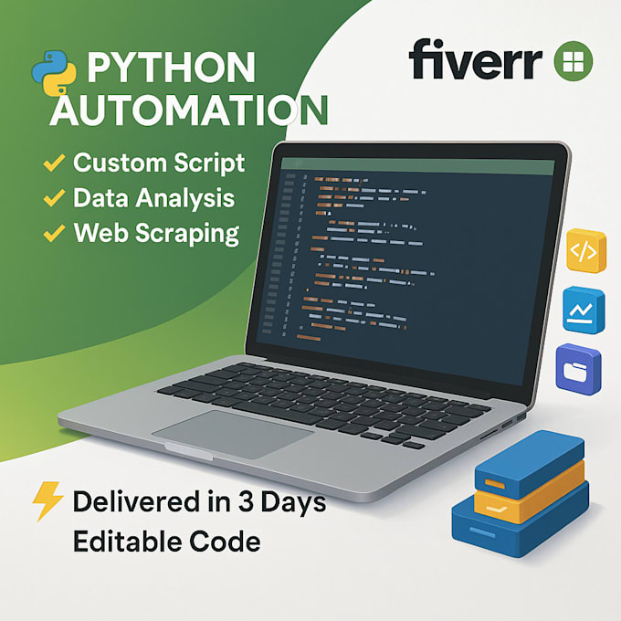 Custom python scripts for automation, data analysis by Purushotamexcel | Fiverr