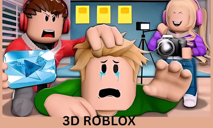 Create custom 3d roblox ugc models assets avatars items lowpoly and ...