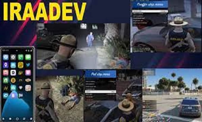 Create fivepd cops server based on qbcore nopixel inspired, fivem script for you by Royjay0 | Fiverr