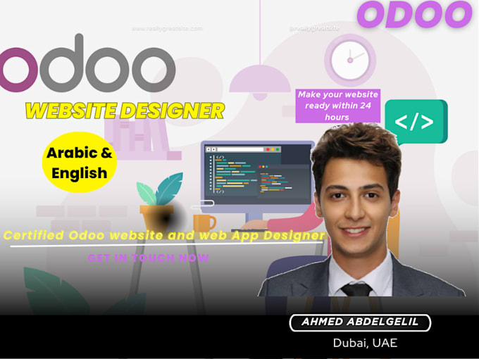 Build odoo mobile friendly website in arabic and english in 24 hours by Ahmedmohamme856 | Fiverr
