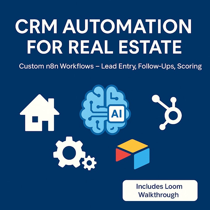 Automate your real estate crm workflows using n8n by Alexthompson163 ...