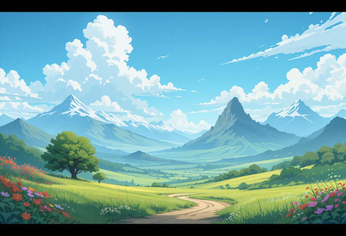 Do landscape illustration and background concept art by Unysekker | Fiverr
