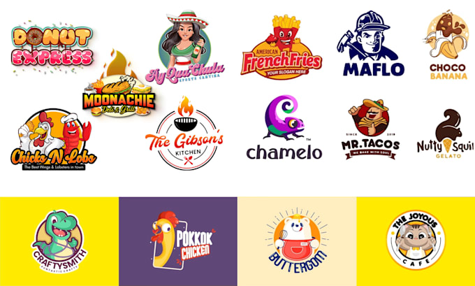 Design a creative cartoon style logo for your business by Victoria ...