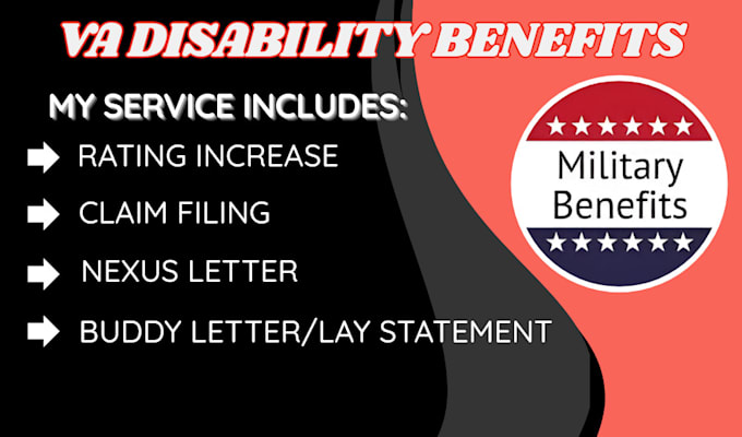Help with va disability claims, buddy letter, nexus letter, and rating ...