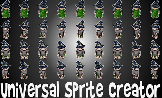 Design custom and professional sprite sheet for your 2d game and ...