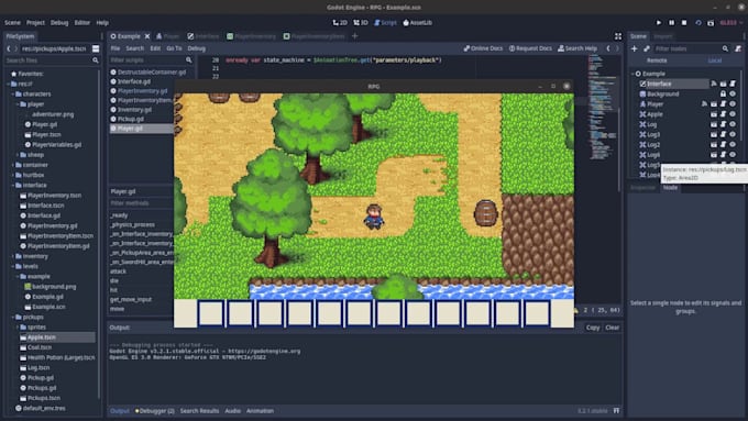 Do 2d godot game for you by Ali_h32 | Fiverr