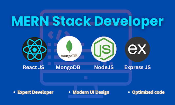 Develop Mern Stack Web App Reactjs Nodejs Expressjs Mongodb Nextjs By