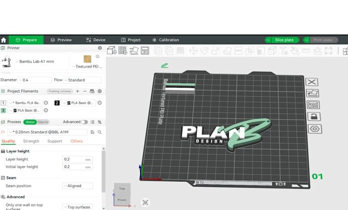 Slice stl and repair your 3d model on bambu lab for 3d printing by ...