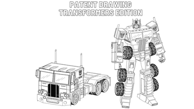 Draw utility patent drawing technical line art drawing uspto patent ...