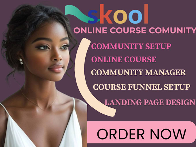 Setup skool community, community management and skool online course by ...