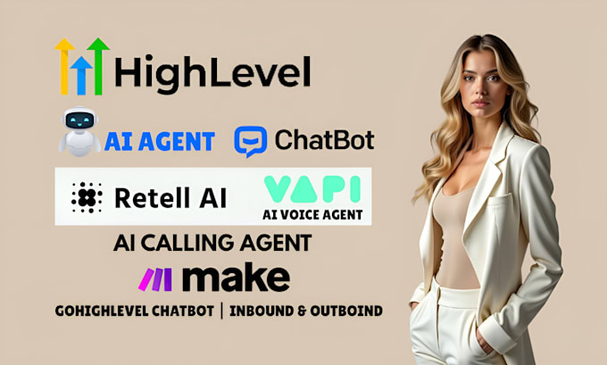 Build ghl chatbot retell ai agent vapi retell ai agent calling by And_rew_funnel | Fiverr