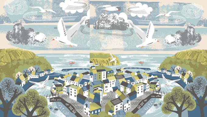 Draw google map illustration city map location map site plan geography ...