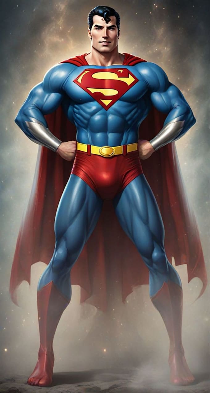 Create superhero cartoon character for you by Veroach | Fiverr