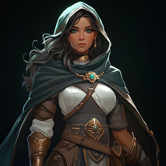 Draw game art, dnd rpg character for you by Dhaffiz | Fiverr