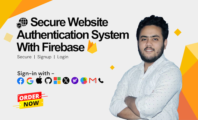 Create a secure signup and login system with firebase authentication by Sompod215 | Fiverr
