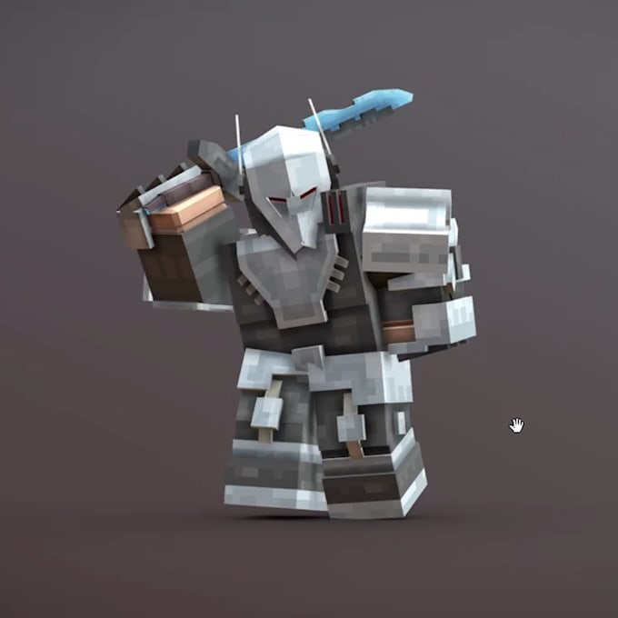 Model roblox props like armor, clothes in blender 3d by Tete1230 | Fiverr