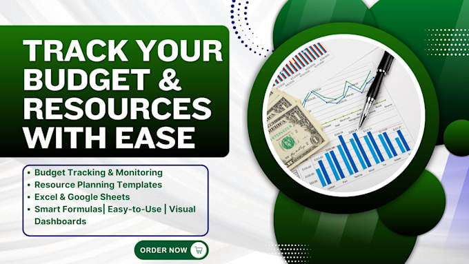 Budget monitoring spreadsheet, budget tracking spreadsheet and resource ...