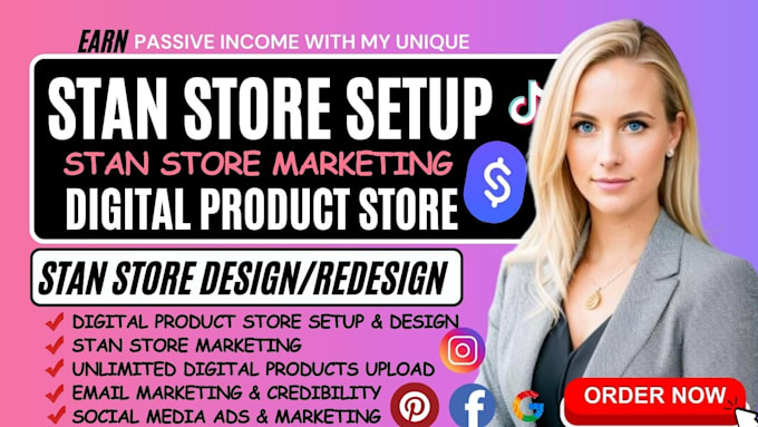 Setup stan store stan store design, stan store marketing, digital ...