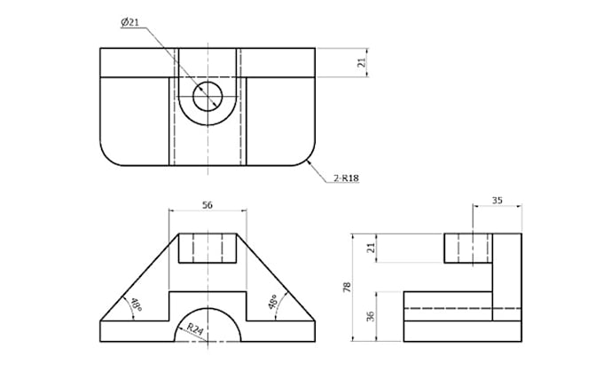Do basic autocad 2d, 3d modeling activities in school by Jseb_01 | Fiverr