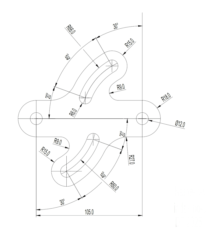 Create mechanical , isometric drawing in autocad by Lava0408 | Fiverr