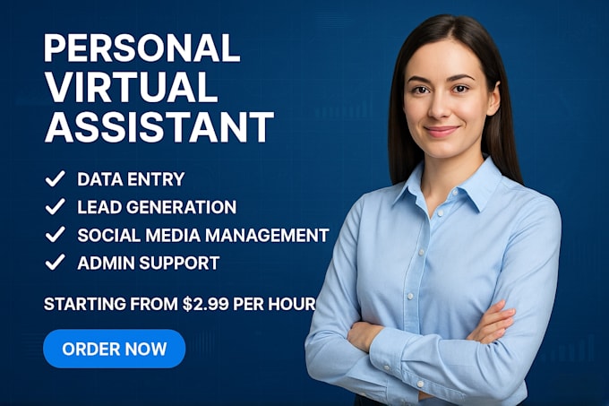 Be your trusted virtual assistant for urgent admin, data, and ...