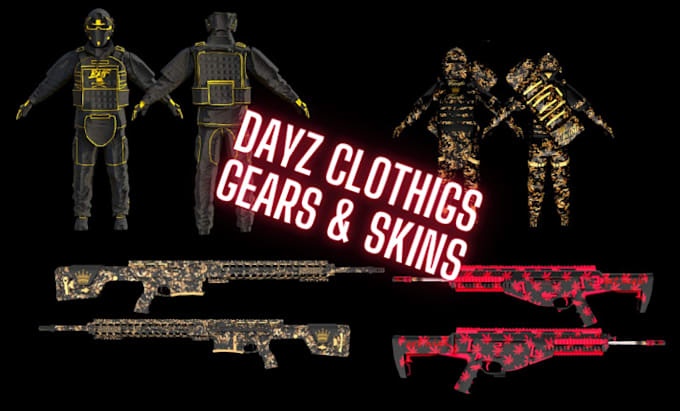 Make custom dayz clothings, gears and skins for your dayz server by ...