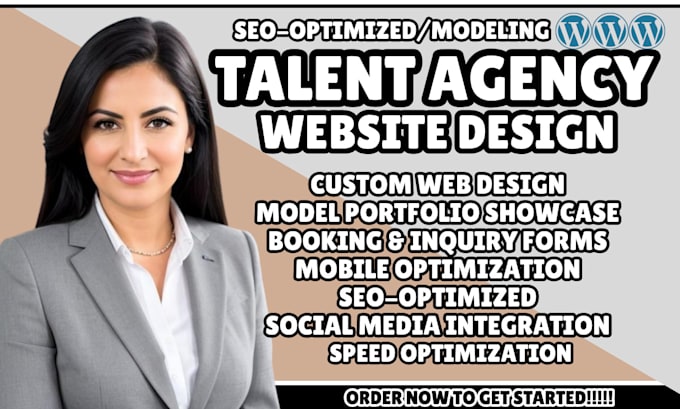Talent agency modeling website model portfolio entertainment by Jeanne ...