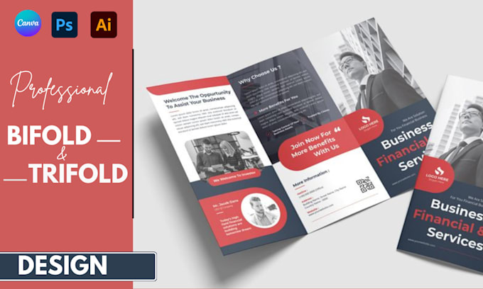 Do trifold design, trifold brochure and bifold brochure design by ...
