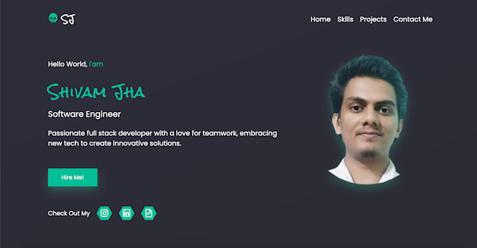 Build a full stack website with modern design by Shivamjhadev | Fiverr