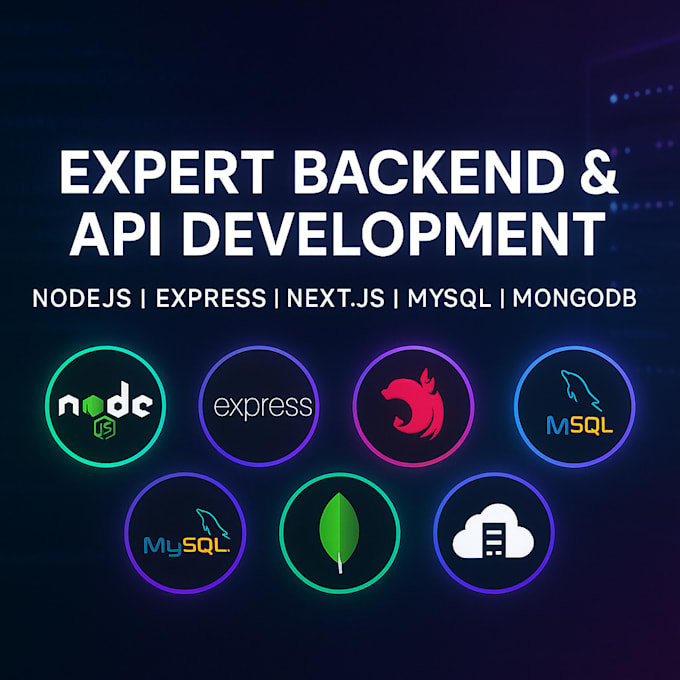 Do backend development using nodejs ,express, mongodb, mysql by Ifuture1920 | Fiverr