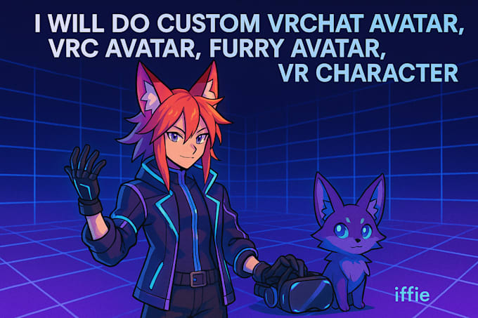 Do custom vrchat avatar, vrc avatar, furry avatar, vrchat, vr character ...