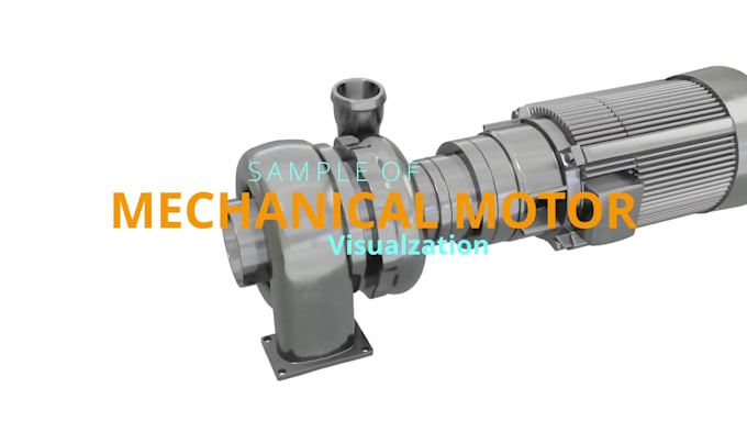 Create 3d mechanical animation with exploded view and technical ...