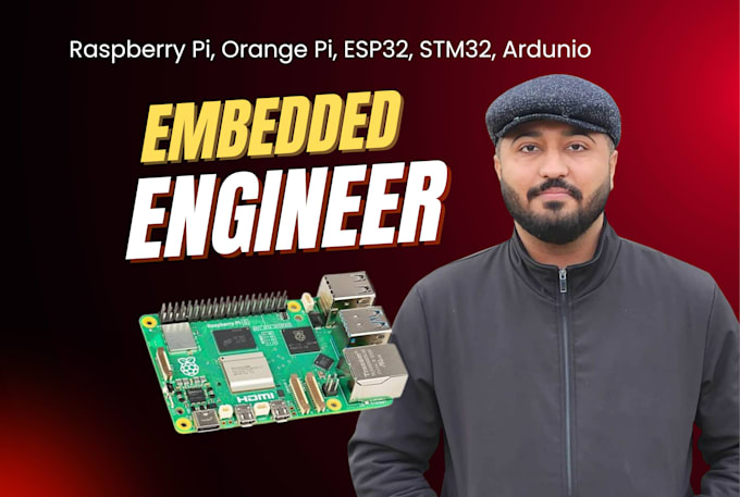Do embedded systems using raspberry pi, esp32, stm32, nrf, simcom, lorawan, iot by Ranawaleed ...