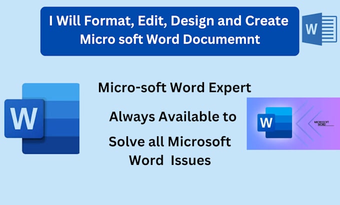 Format, edit, design, create microsoft word document by Daphne_june | Fiverr