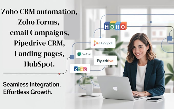 Create zoho crm automation, zoho forms, email campaigns by Paulista_rashy | Fiverr