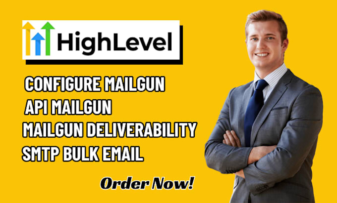Configure ghl mailgun, ghl api mailgun, deliverability mailgun, smtp bulk email by Nike ...