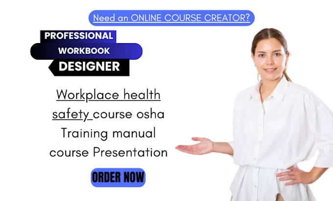 Create workplace health safety course osha training manual course ...
