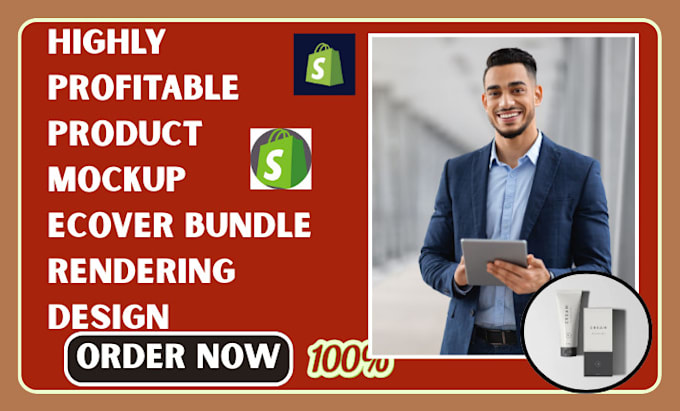 Do digital product mockup ecover bundle 3d model product rendering store design by ...