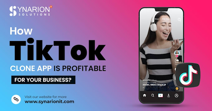 Develop tiktok clone app, short video app, tik tok app, reels app with ...