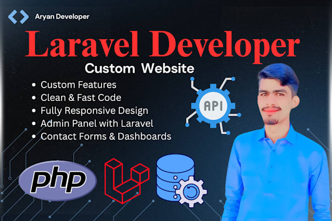 Be your expert laravel and full stack web developer by Aryansaeed11 | Fiverr