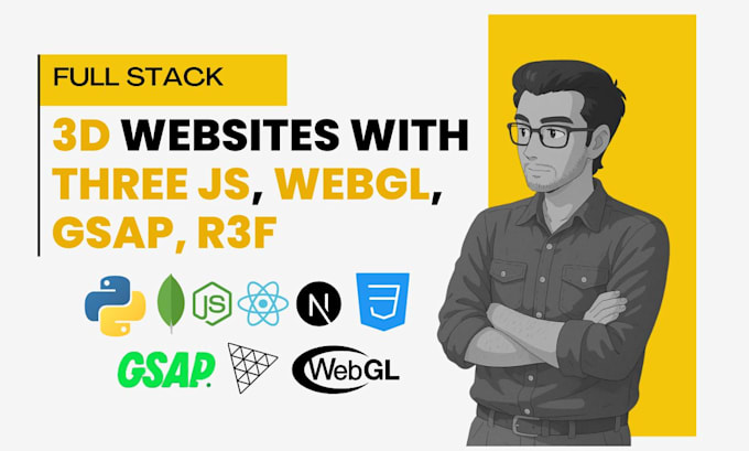 Create A 3d Website Using Three Js Webgl Gsap And Be Three Js Developer By Aliimran182 Fiverr