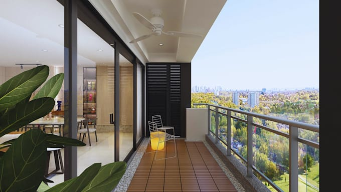 Do 3d condo apartment design, condominium, penthouse layout by Bashany ...