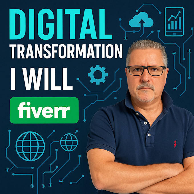 Help drive digital transformation by Alain_karsenty | Fiverr