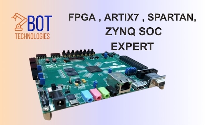 Help in fpga, artix7, spartan, zynq soc projects on ise, vivado, and sdk by Tech_7bot | Fiverr