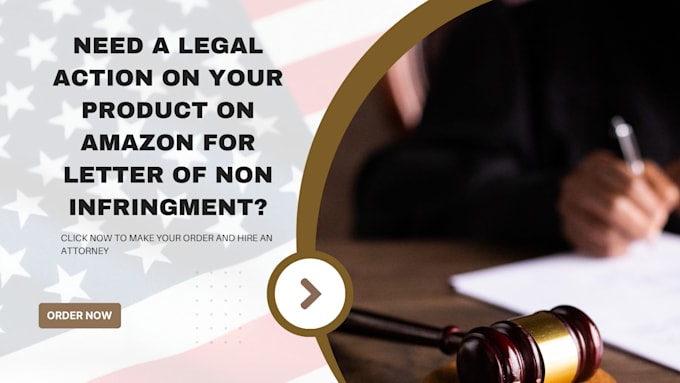 Draft letter of non infringement for your amazon product asin by ...