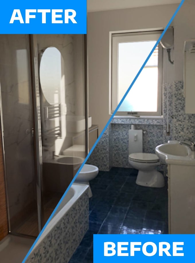 Create a realistic after rendering based on your before photo by ...